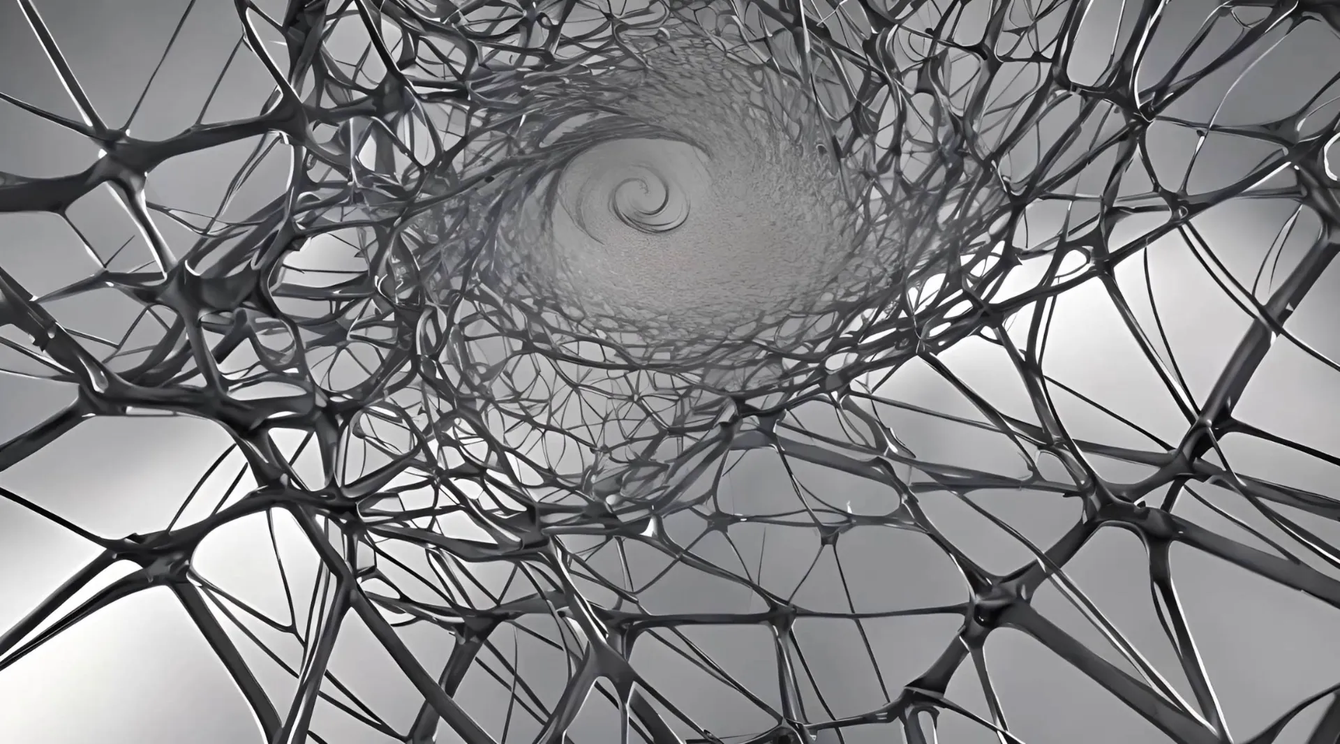 Abstract Neuronal Pathways Dynamic Network Backdrop Videos